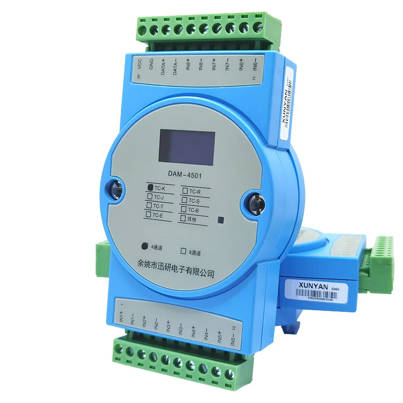 4-channel-8-channel-K-type-thermocouple-input-temperature-acquisition ...