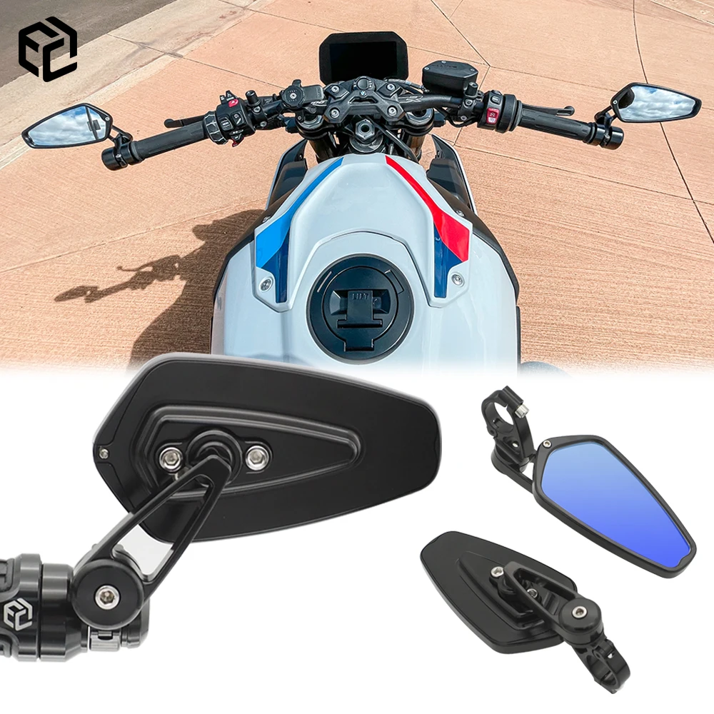 Motorcycle Rearview Handlebar Mirrors Cnc Aluminum For Bmw R18 R Ninet ...