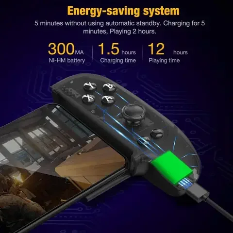 Wireless-Game-Controller-Bluetooth-Gamepad-For-Huawei-Xiaomi-Android ...