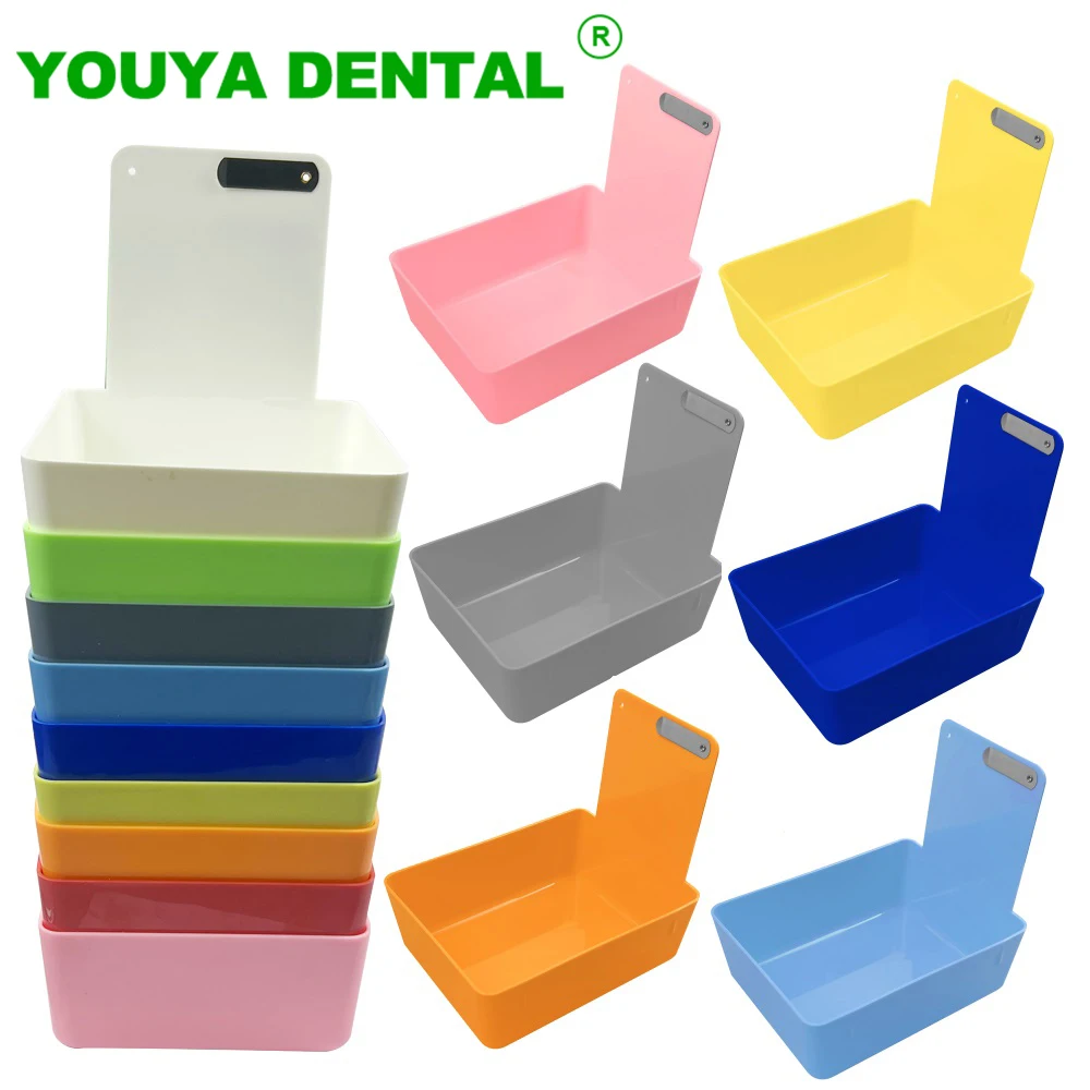 Dental-Lab-Storage-Box-Colorful-Plastic-Tray-Organizer-Case-Teeth ...