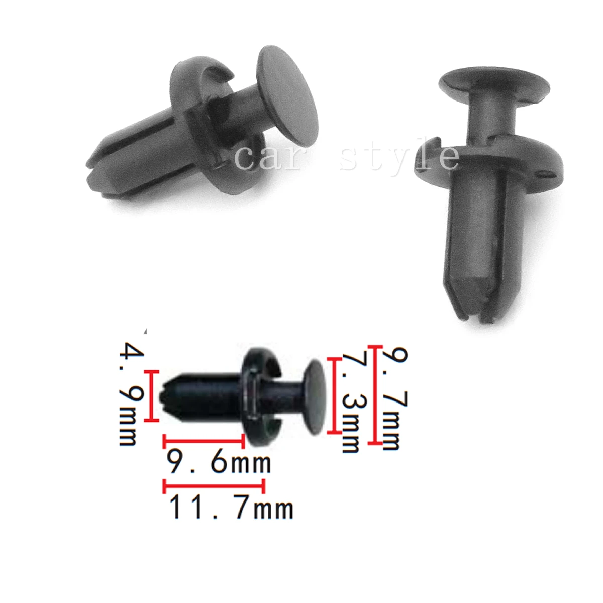 100/500 OEM Автомобильный задний бампер, боковая клипса для Toyota ...