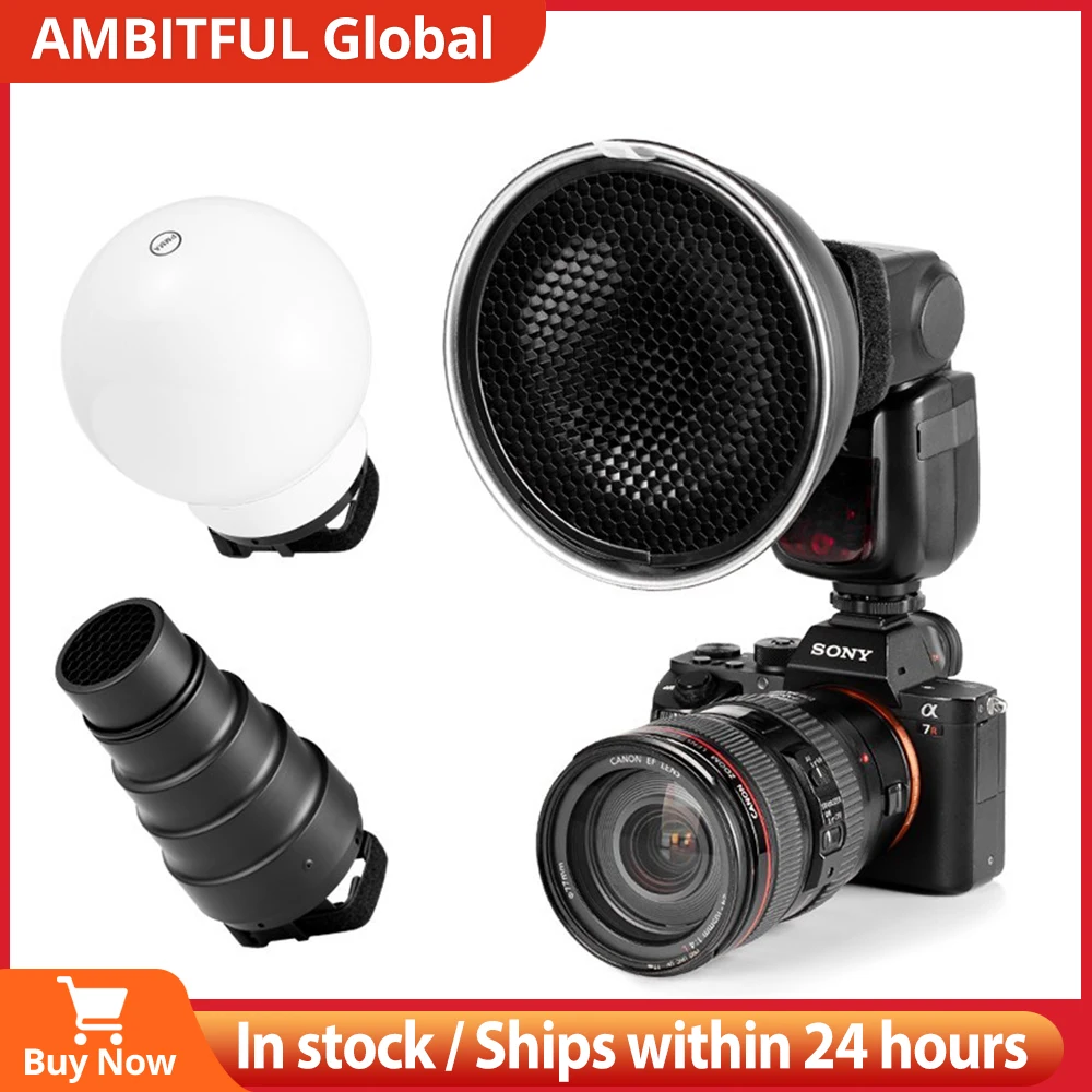 Snoot-Standard-Reflection-Softball-Speedlite-Flash-Accessories-for ...