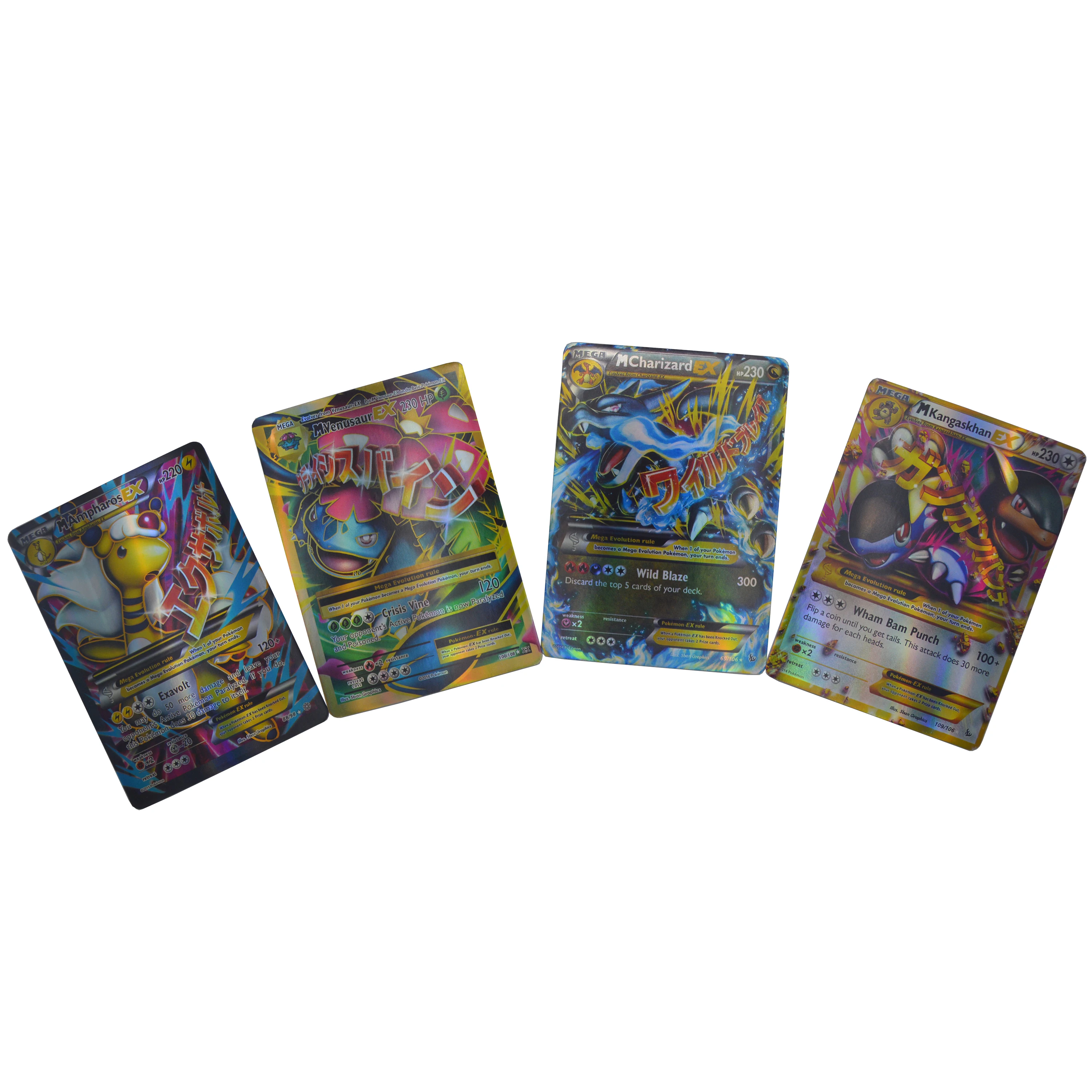 All New Mega Ex Pokemon Cards