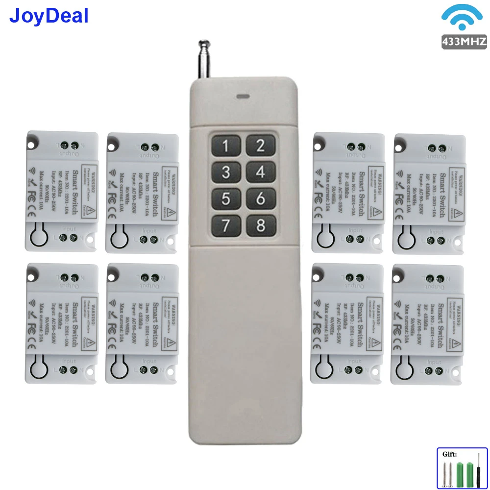 1000M Long Range High Power Wireless Remote Control Switch AC 110V 220V ...