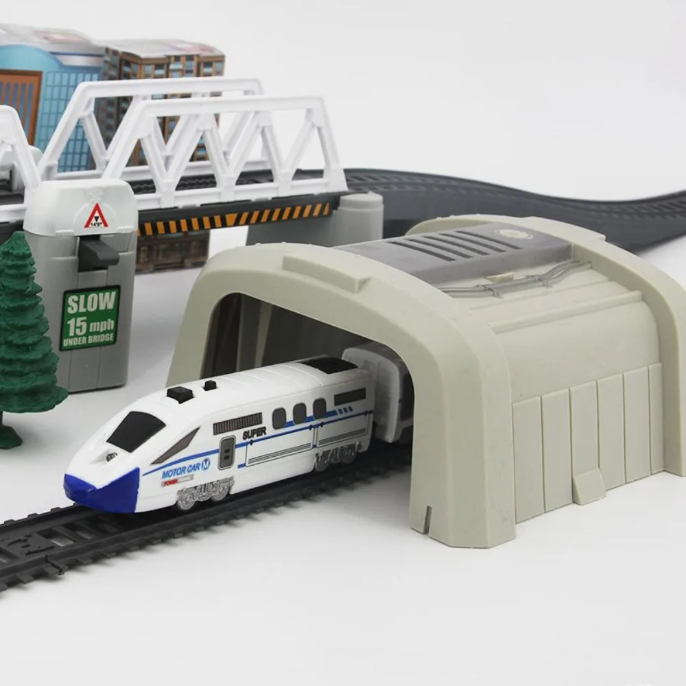 High Speed Train Model Harmony Electric Train Railway Track Assemble ...