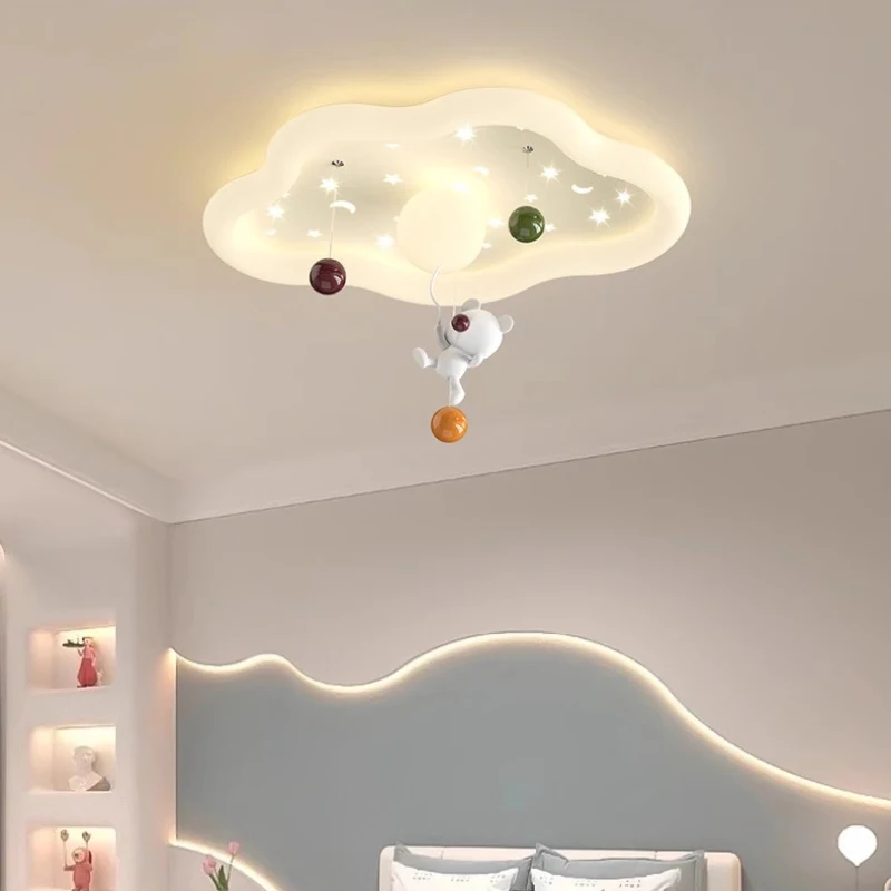 Warm-Romantic-Starry-Sky-Cloud-Ceiling-Lamps-Cute-Children-s-Room-Lamp ...