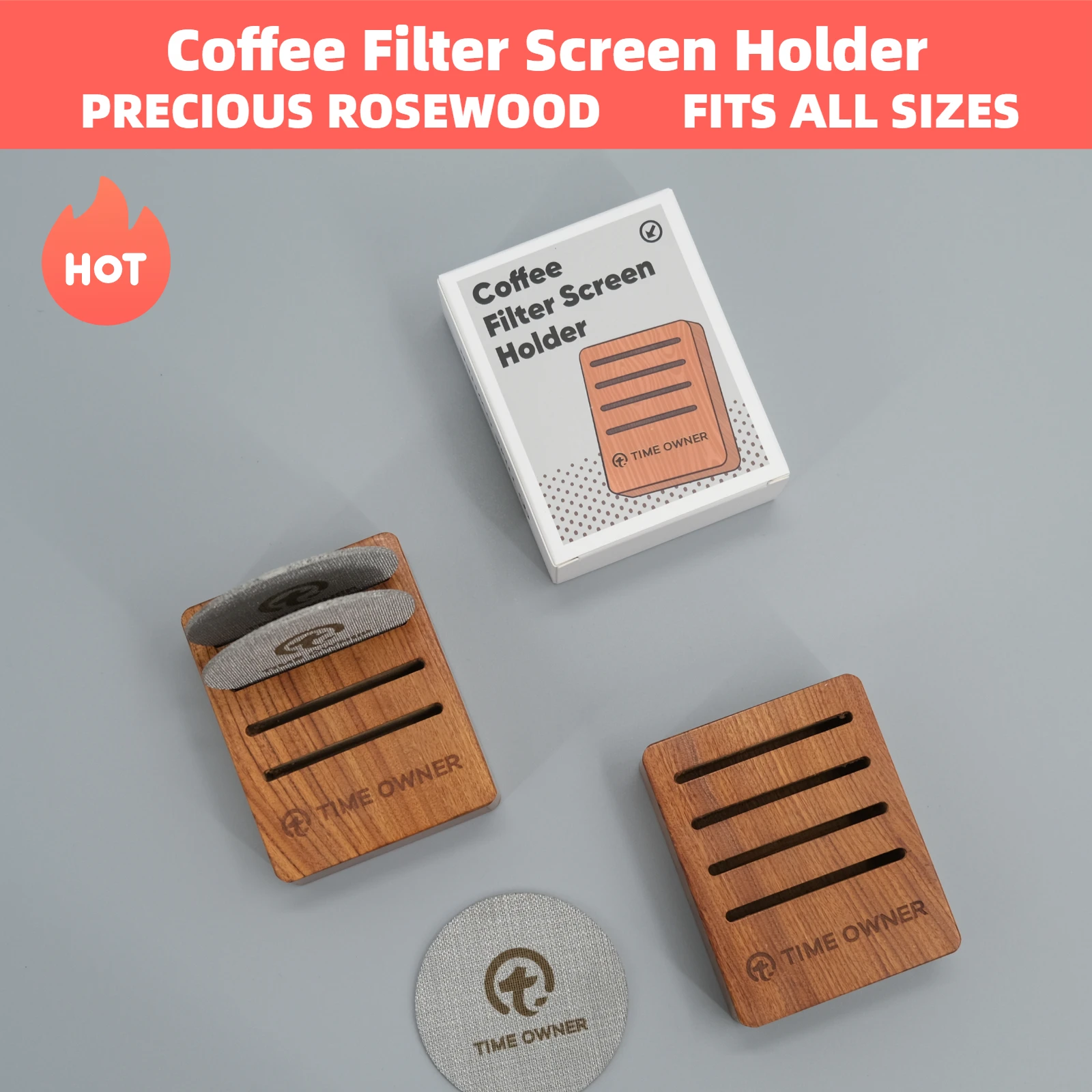 TIME-OWNER-Universal-Coffee-Filter-Screen-Holder-Wooden-Coffee-Mesh ...