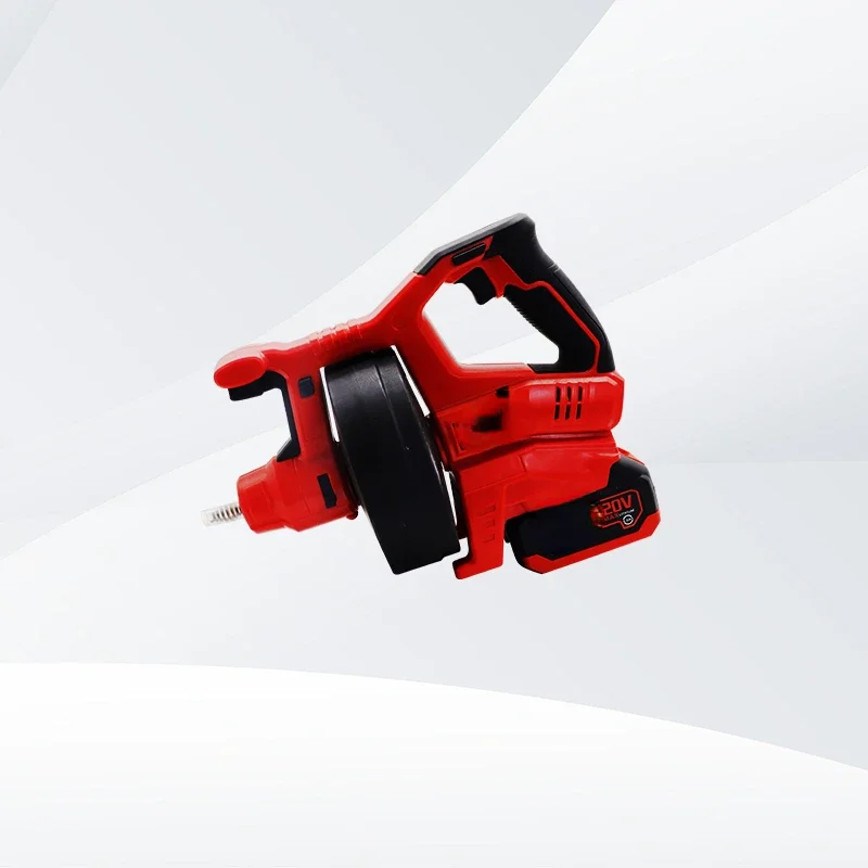 Cordless-Portable-Electric-Plumbing-Pipe-Cleaner-Drill-Machine-Cordless ...