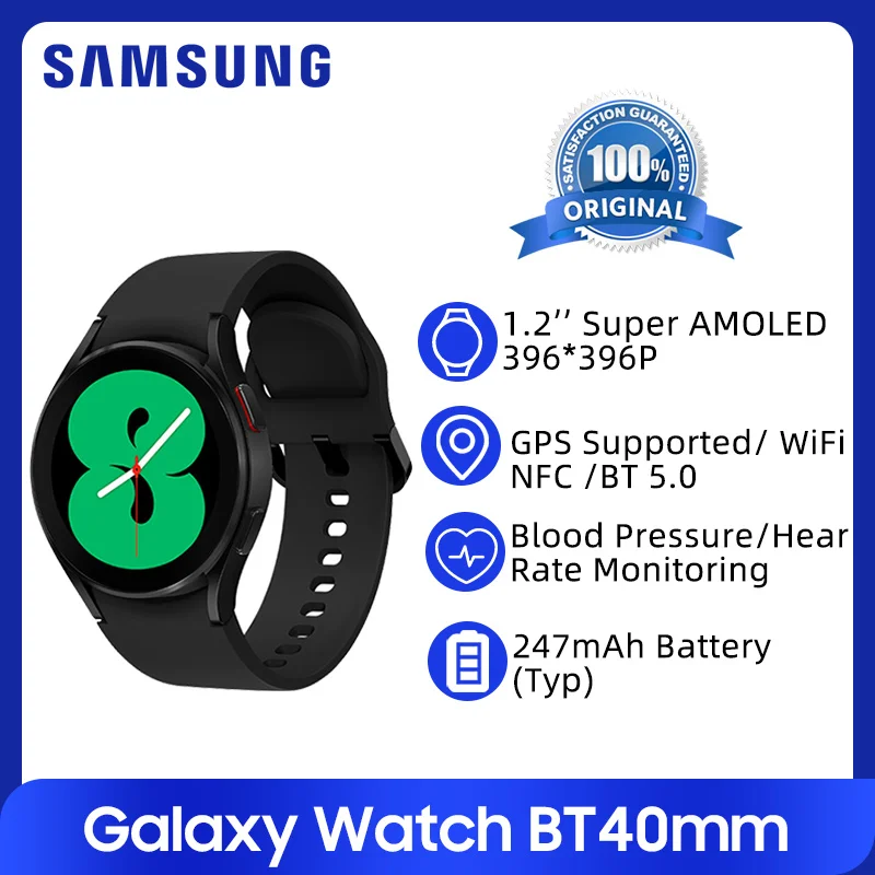 Samsung reloj inteligente Galaxy Watch 4, Original, 40mm, SM R860 ...