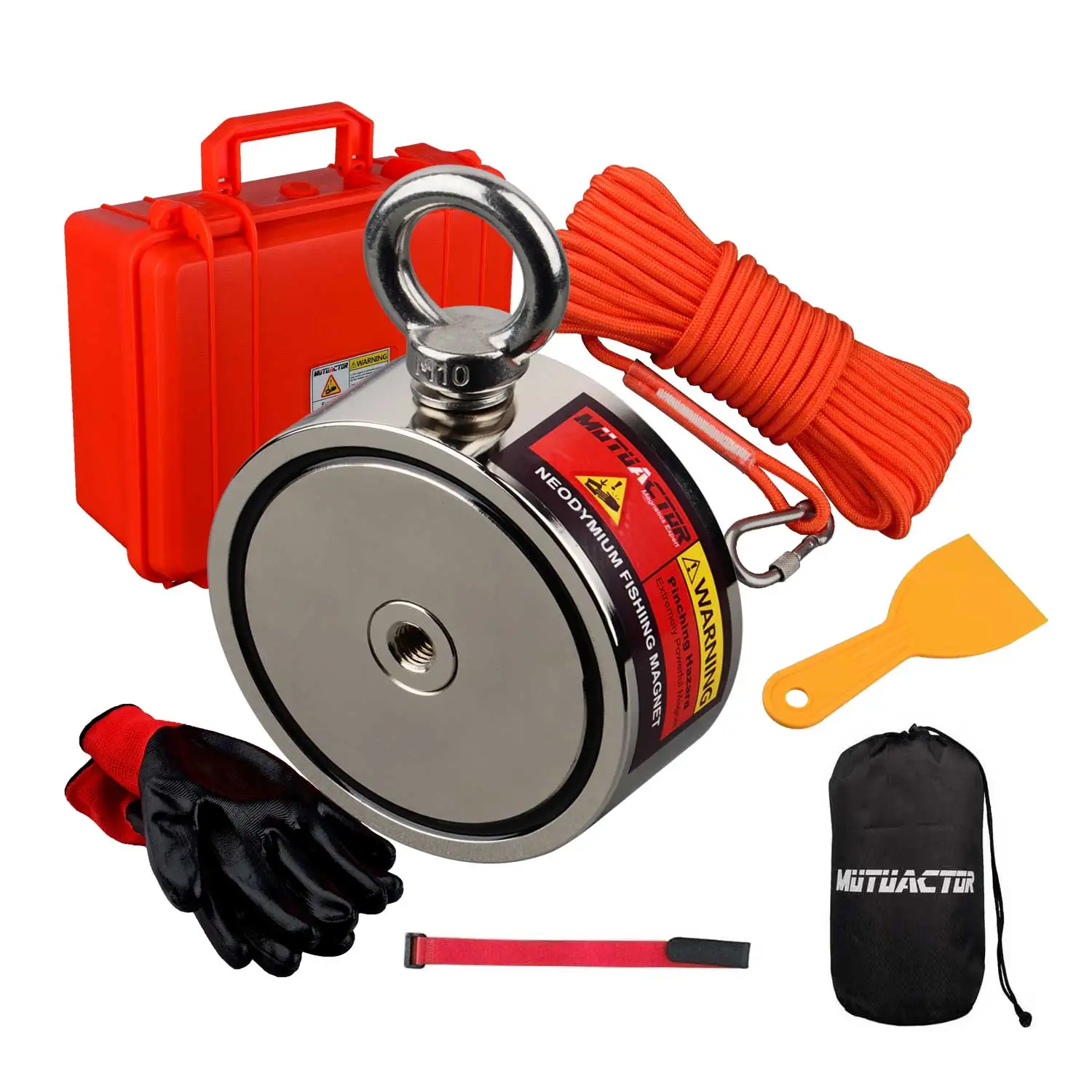 Super-Strong-Two-sided-770-1200LBS-2-Neodymium-Fishing-Magnet-kit ...