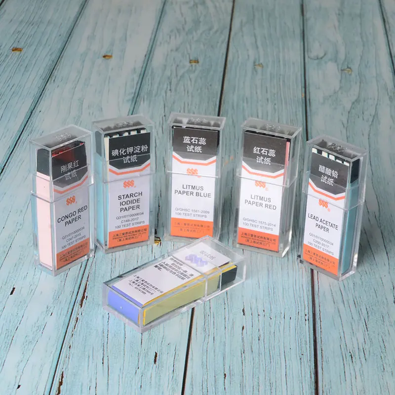 Potassium-Iodide-Starch-Test-Paper-Red-Blue-Litmus-Congo-Red-Lead ...