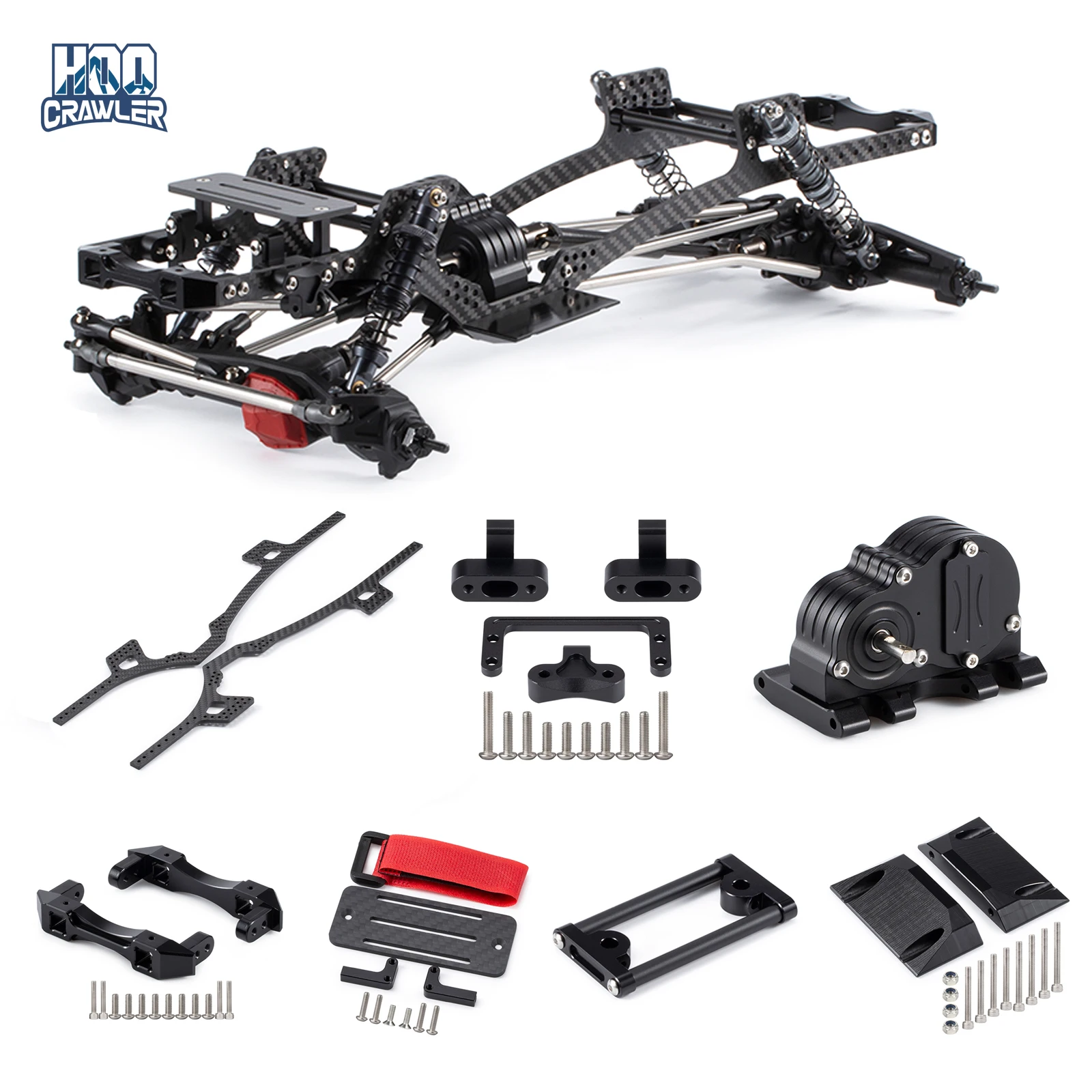 HooCrawler-Carbon-Fiber-LCG-Chassis-Kit-for-1-10-RC-Crawler-Element ...