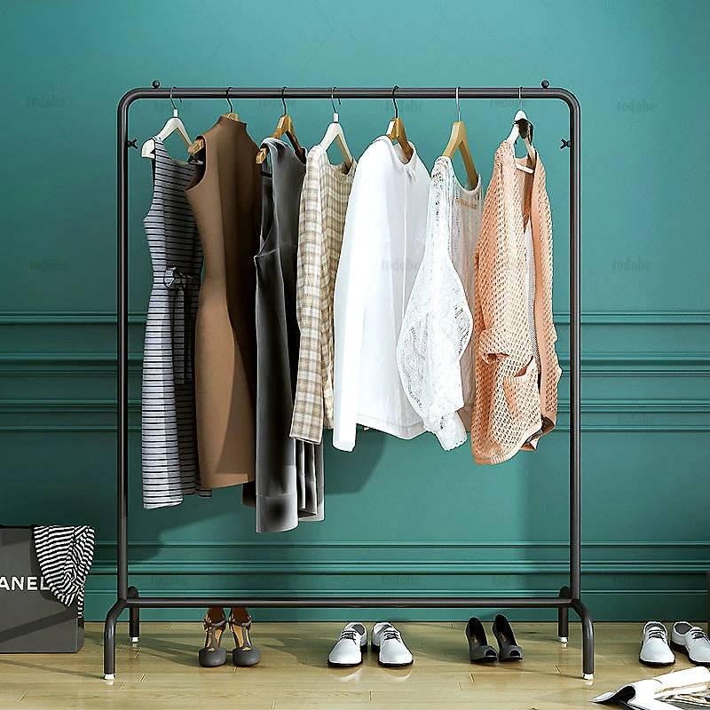 Perchero Simple con piso, Perchero de Metal para zapatos, colgador de ...
