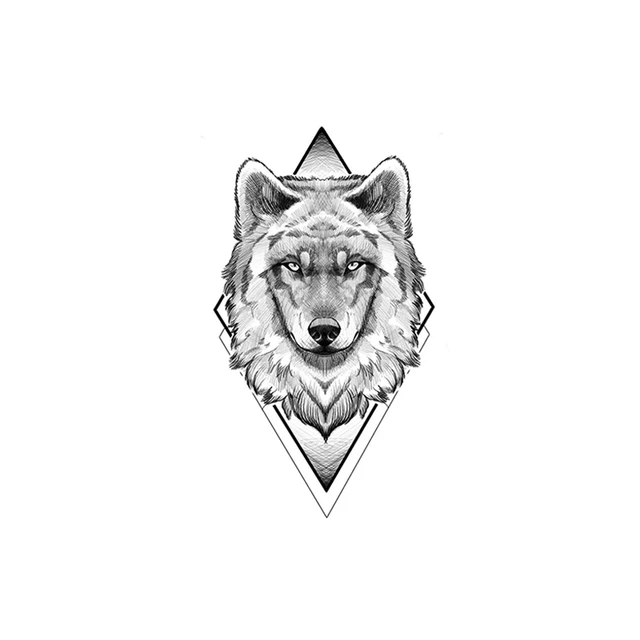 Geometric Wolf Body
