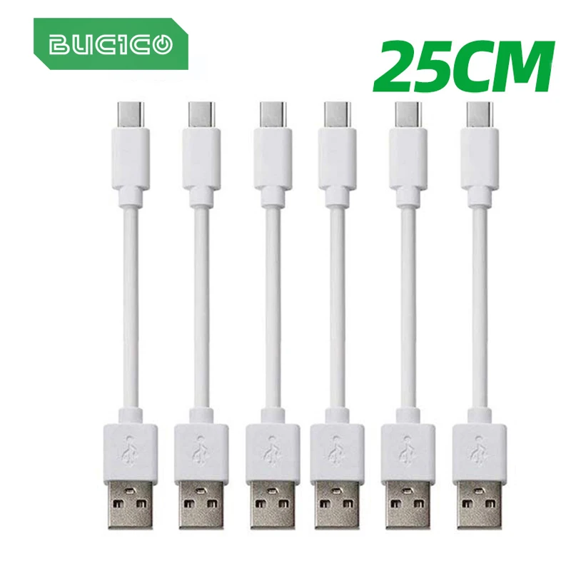 Short-Cables-25cm-Line-for-Multi-Ports-USB-Power-Charger-10-inch-for ...