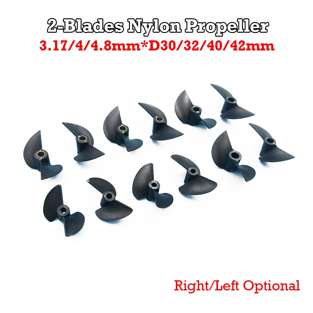 Nylon Two-blades Propeller | Nylon Rc Boat Model | Rc Boat Propeller ...