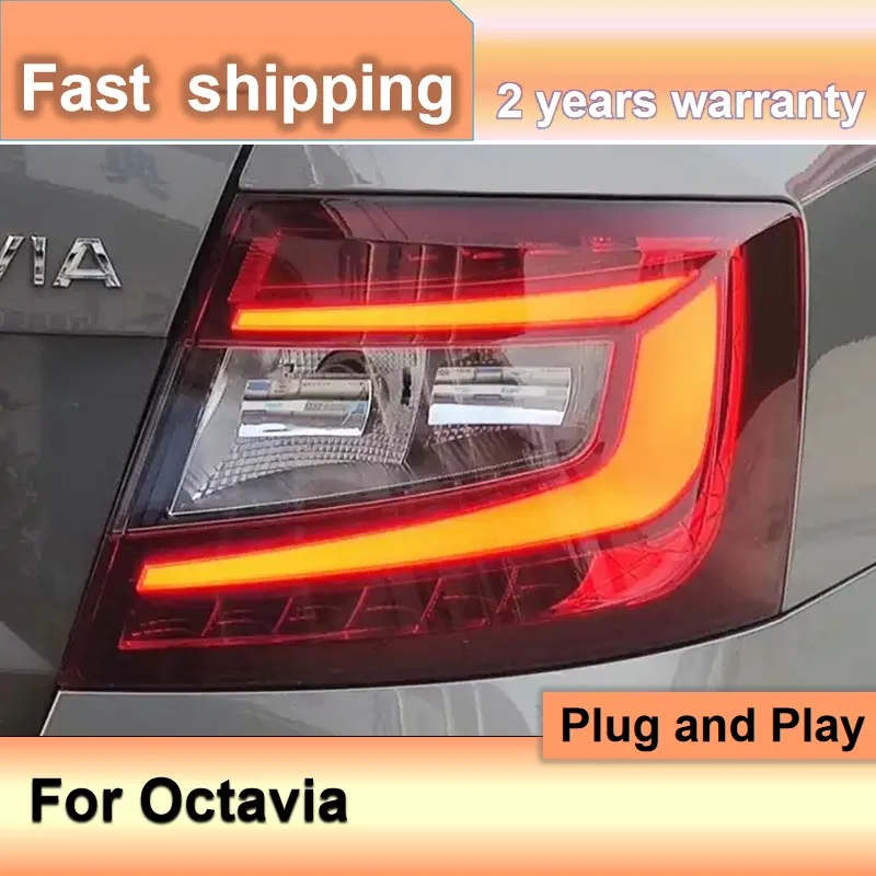 Skoda octavia 2 led tail lights store