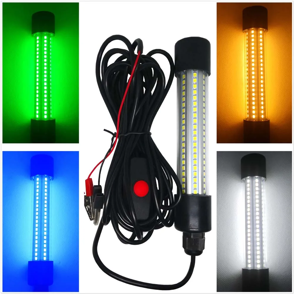 High-power-LED-fishing-light-underwater-fish-gathering-device-fish ...