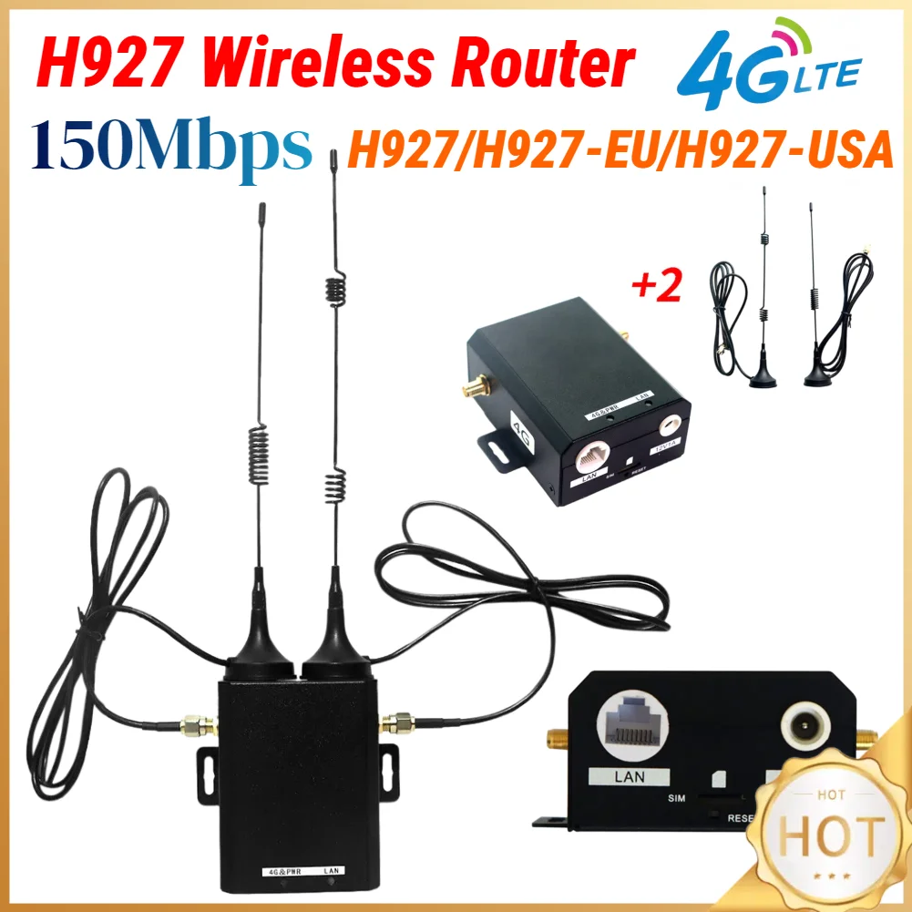 H927 4G LTE Router Industrial Grade 4G LTE SIM Card Router with ...