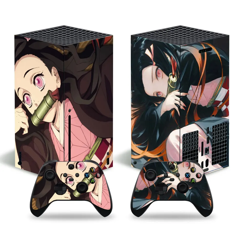 Demon-Slayer-Style-Skin-Sticker-Decal-Cover-for-Xbox-Series-X-Console ...