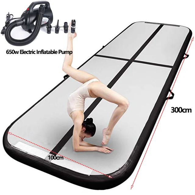 3X1X0.1m Professional Sports GYM Mat Inflatable Air Gym Air Track for ...