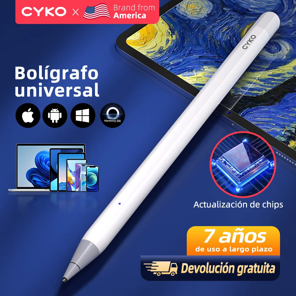 CYKO lápiz óptico para pantalla táctil, bolígrafo Stylus Universal para ...
