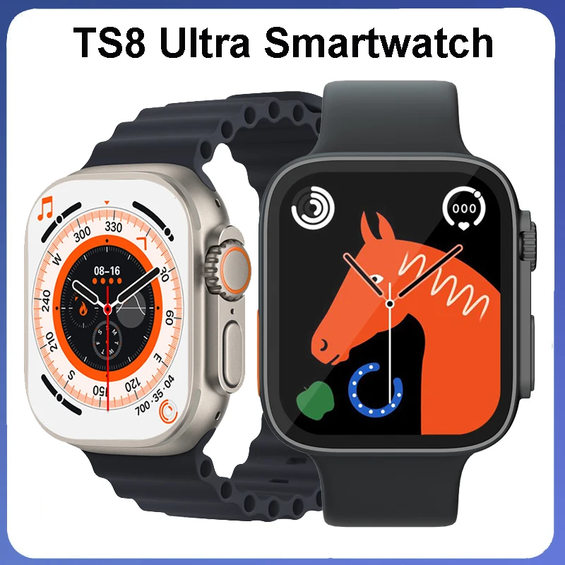 TS8 Ultra SmartWatch Series 8 Men Women Bluetooth Call Waterproof Sport ...