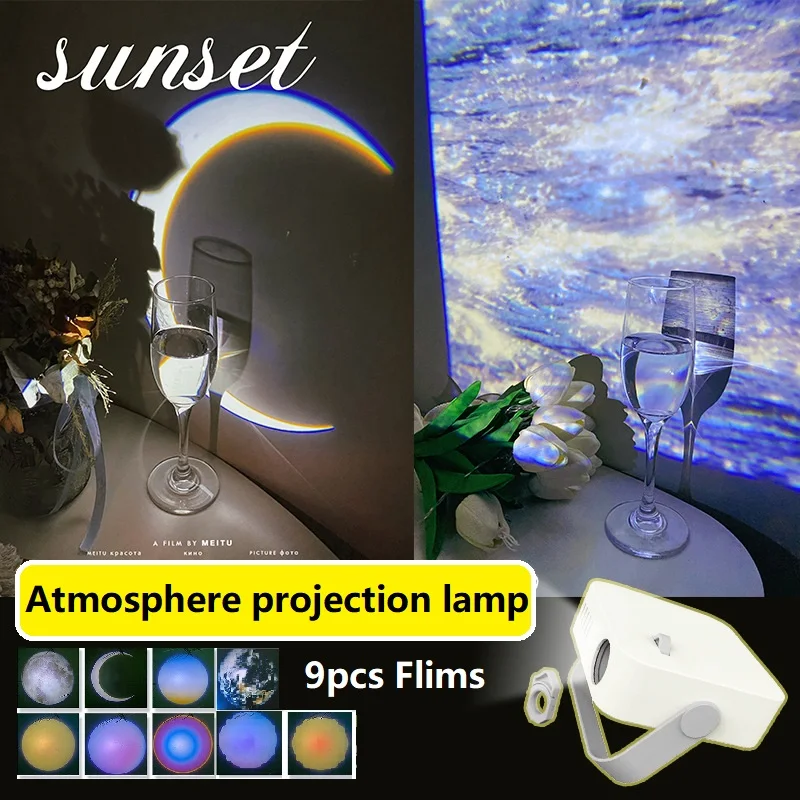 Atmosphere-Projector-Lamp-Earth-Moon-lamp-Background-Projector-Night ...