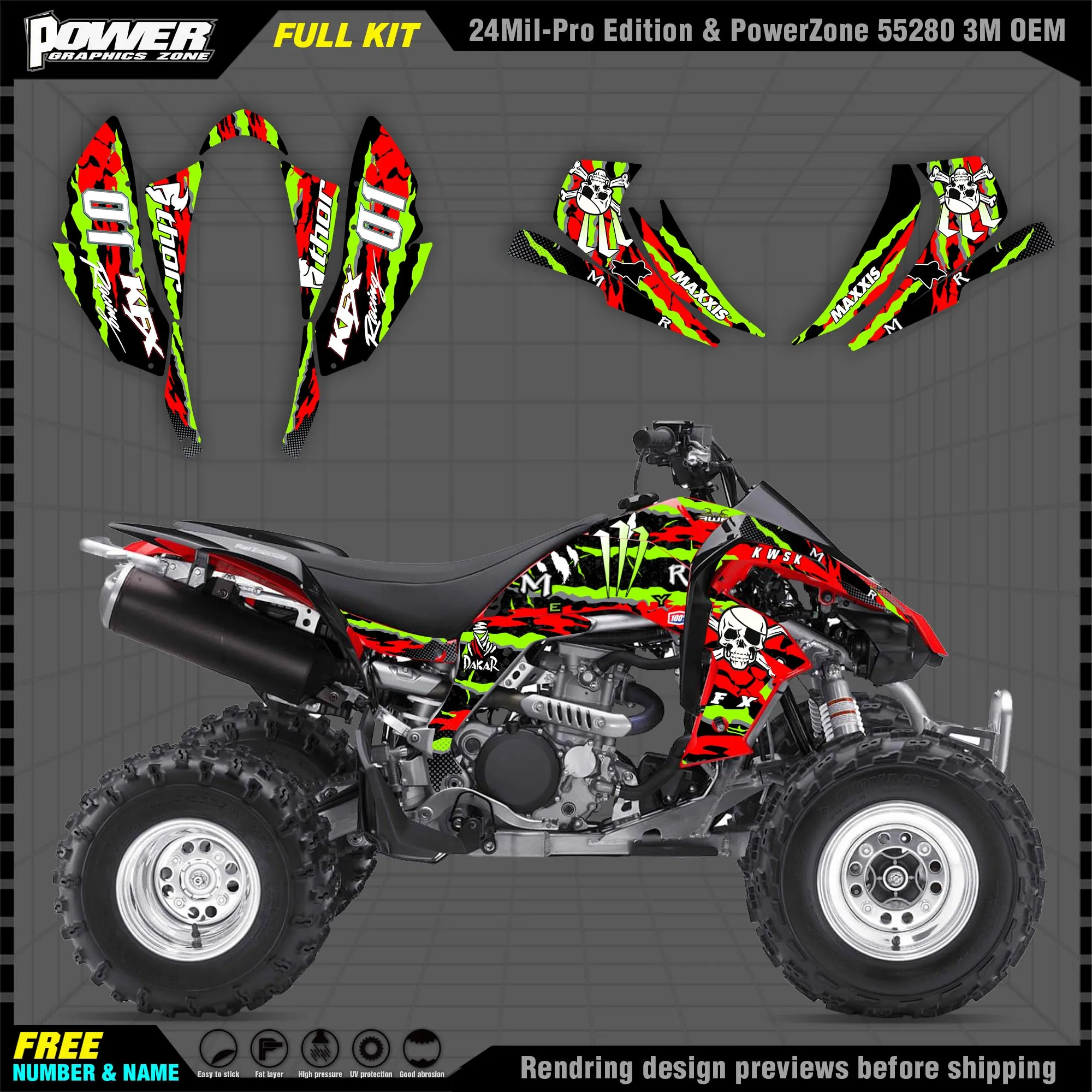 PowerZone-Custom-Team-Graphics-Backgrounds-Decals-Stickers-Kit-For ...