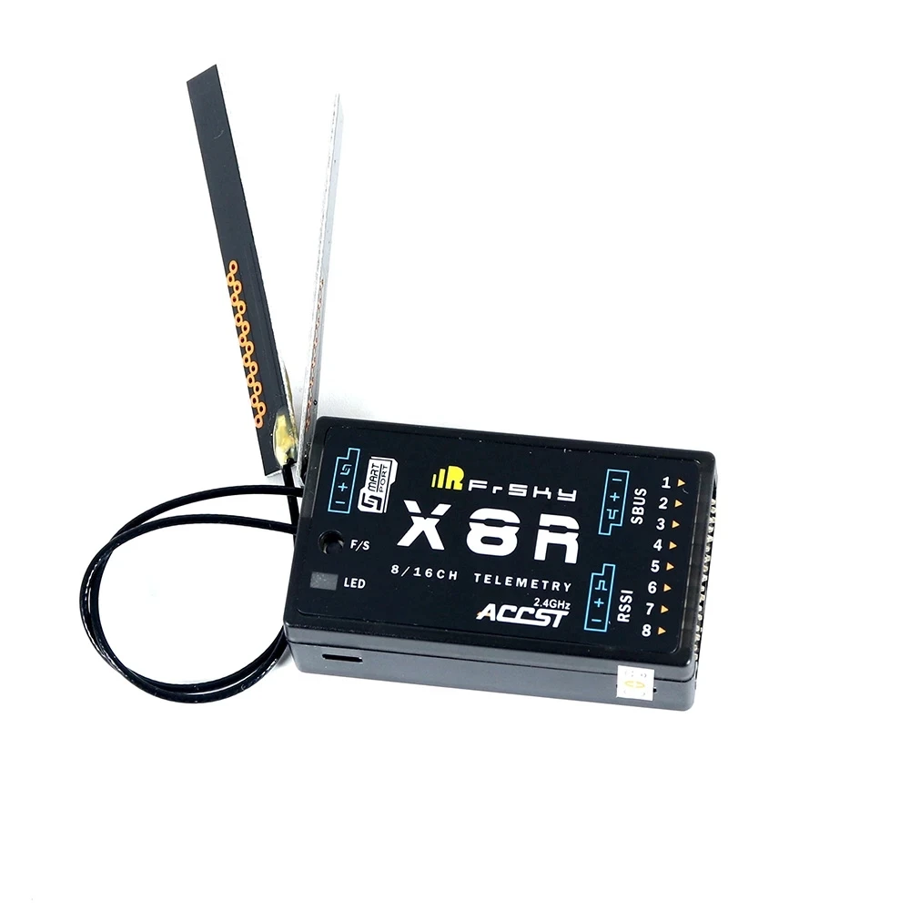 FrSky-X8R-8-16ch-Receiver-for-XJT-Taranis-X9D-Plus-Horus-X12S-X-lite ...