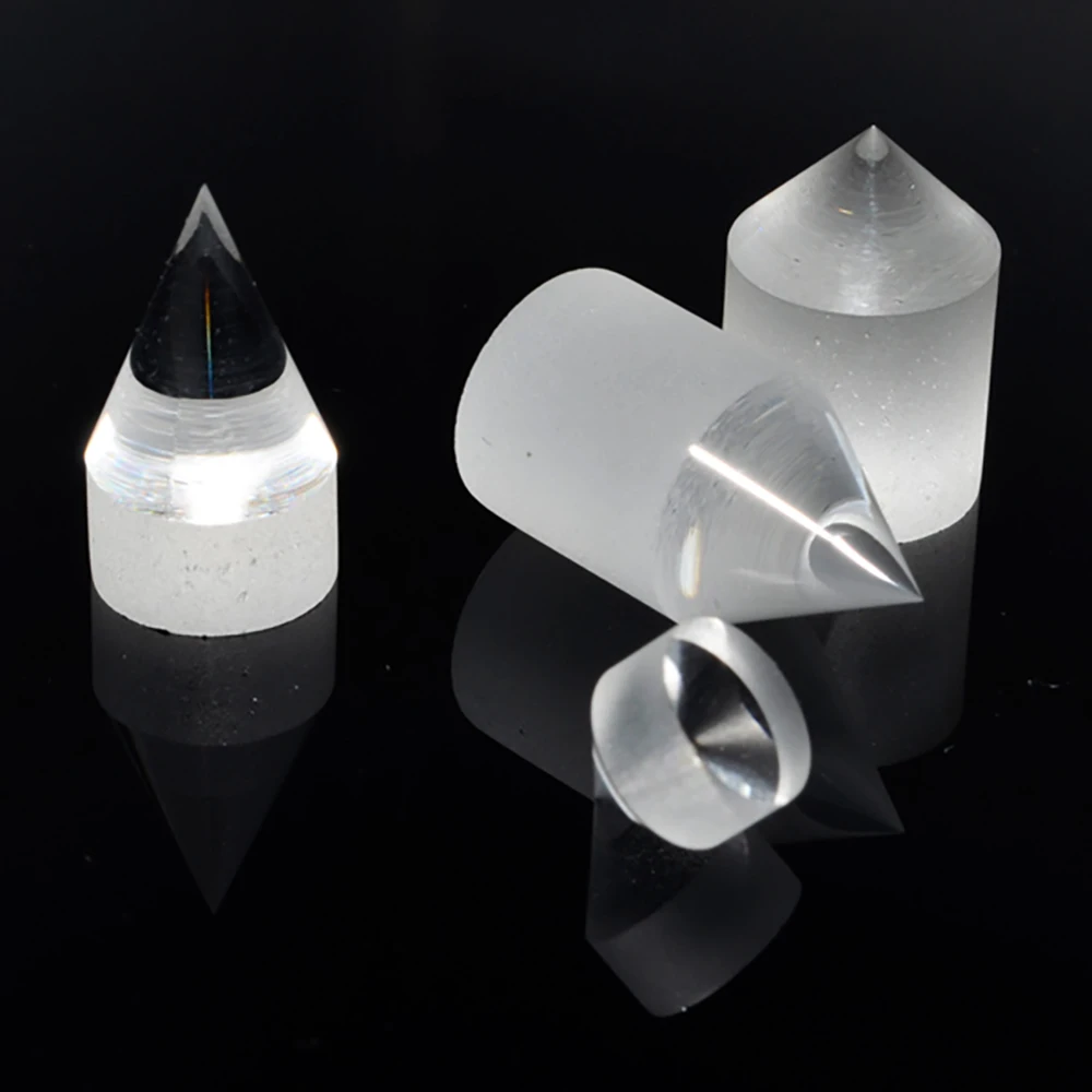 1PC-90-Degree-Transducer-Sensor-Circular-Cone-Optical-Lens-10mm-Dia-x ...