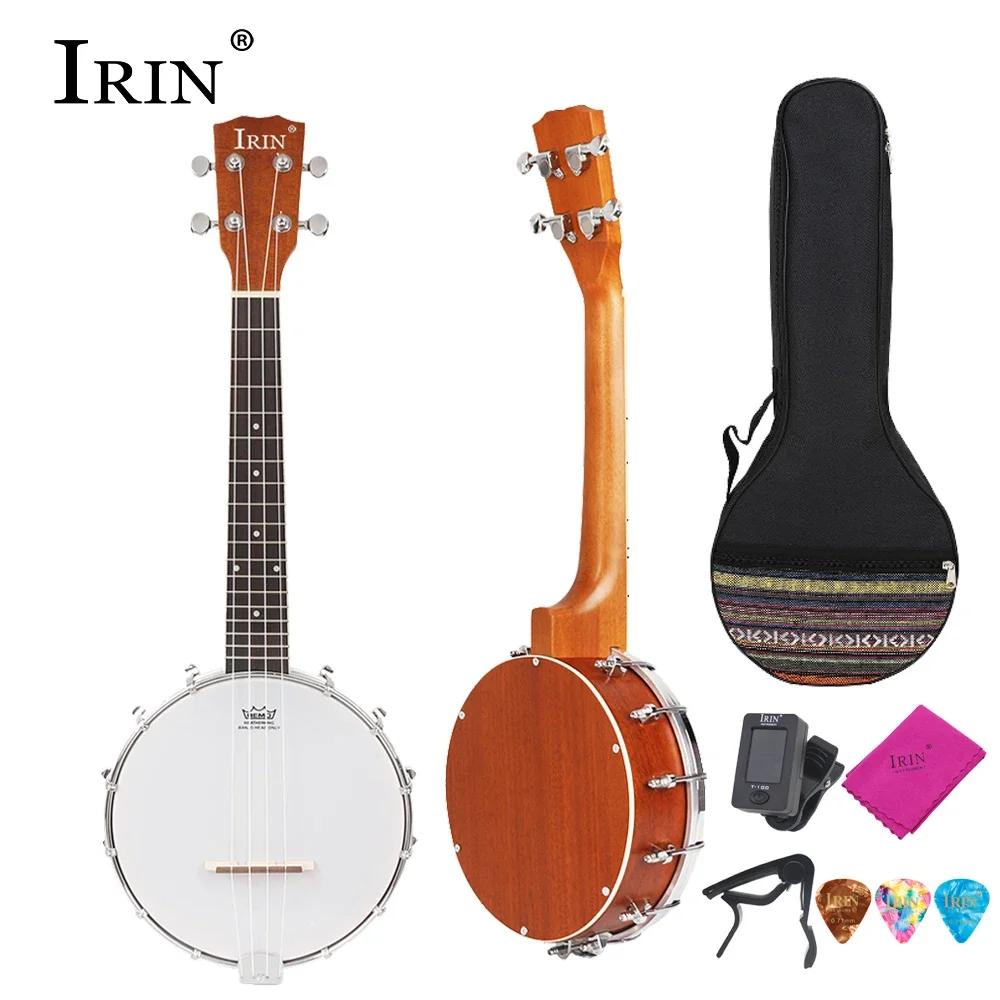 IRIN-Banjo-profesional-de-4-cuerdas-instrumento-Musical-con-estuche ...