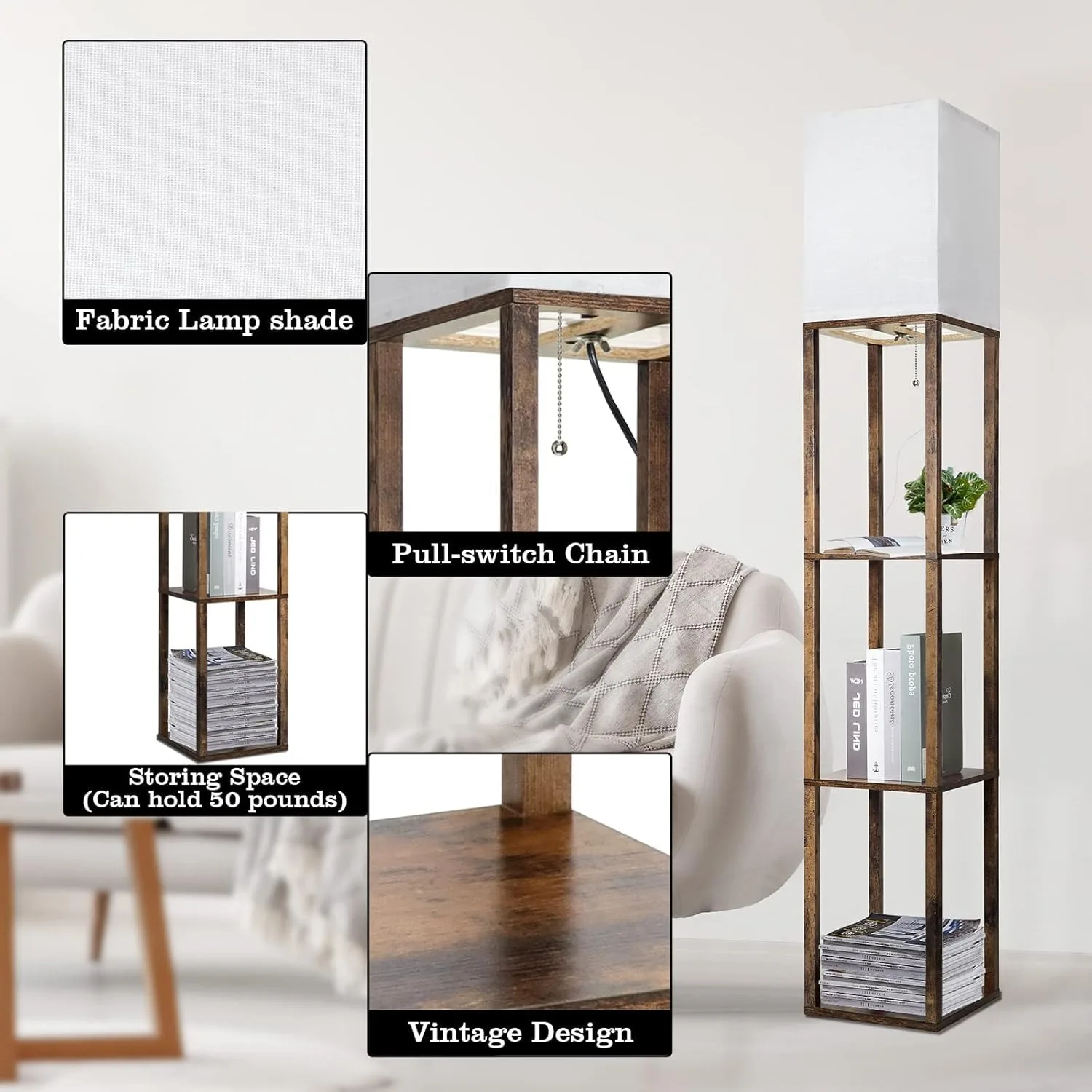 Modern Shelf Lamp – Live In Style Co.