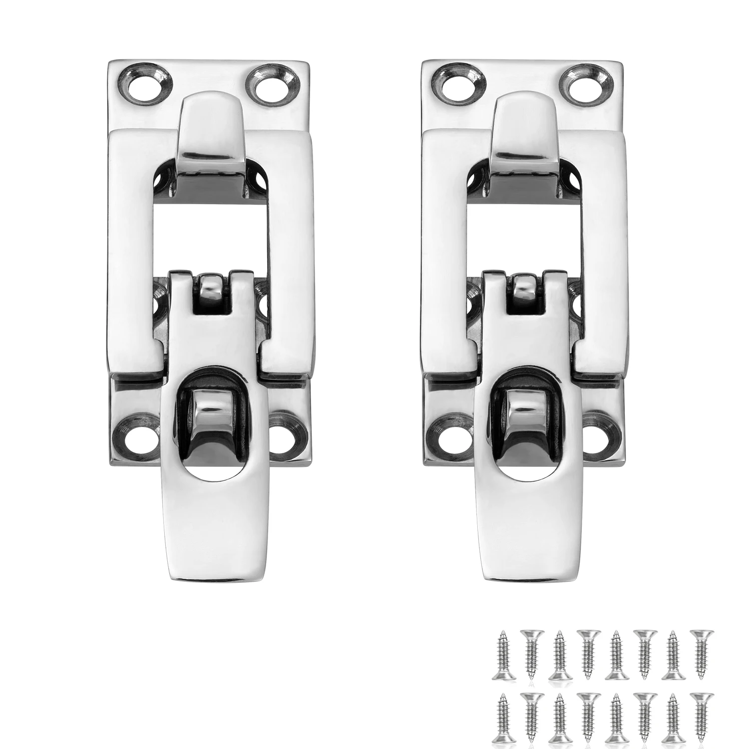 Marine-Edelstahl-Anti-Rassel-Vierkant-riegel-f-r-Boots-t-r-luke-Halte ...