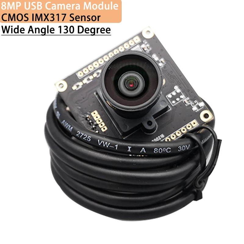 8MP-USB-Camera-Module-4K-IMX317-High-Speed-30fps-Webcam-Camera-With-130 ...