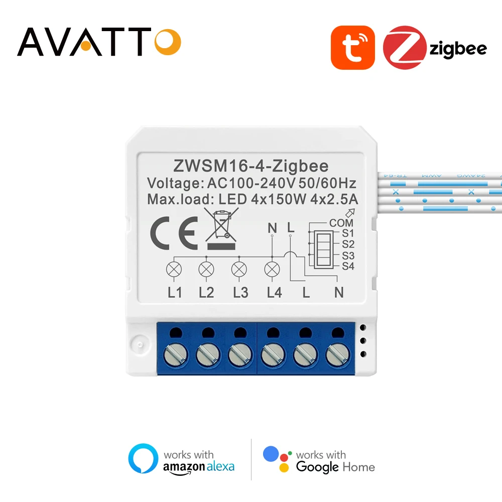 AVATTO-Tuya-Zigbee-Switch-Module-with-1-2-3-4-gang-Dual-Way-Control ...