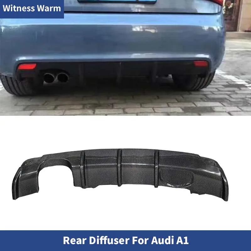 Carbon Fiber A1 Standard Rear Diffuser Rear Bumper Exhaust Diffuser Lip ...
