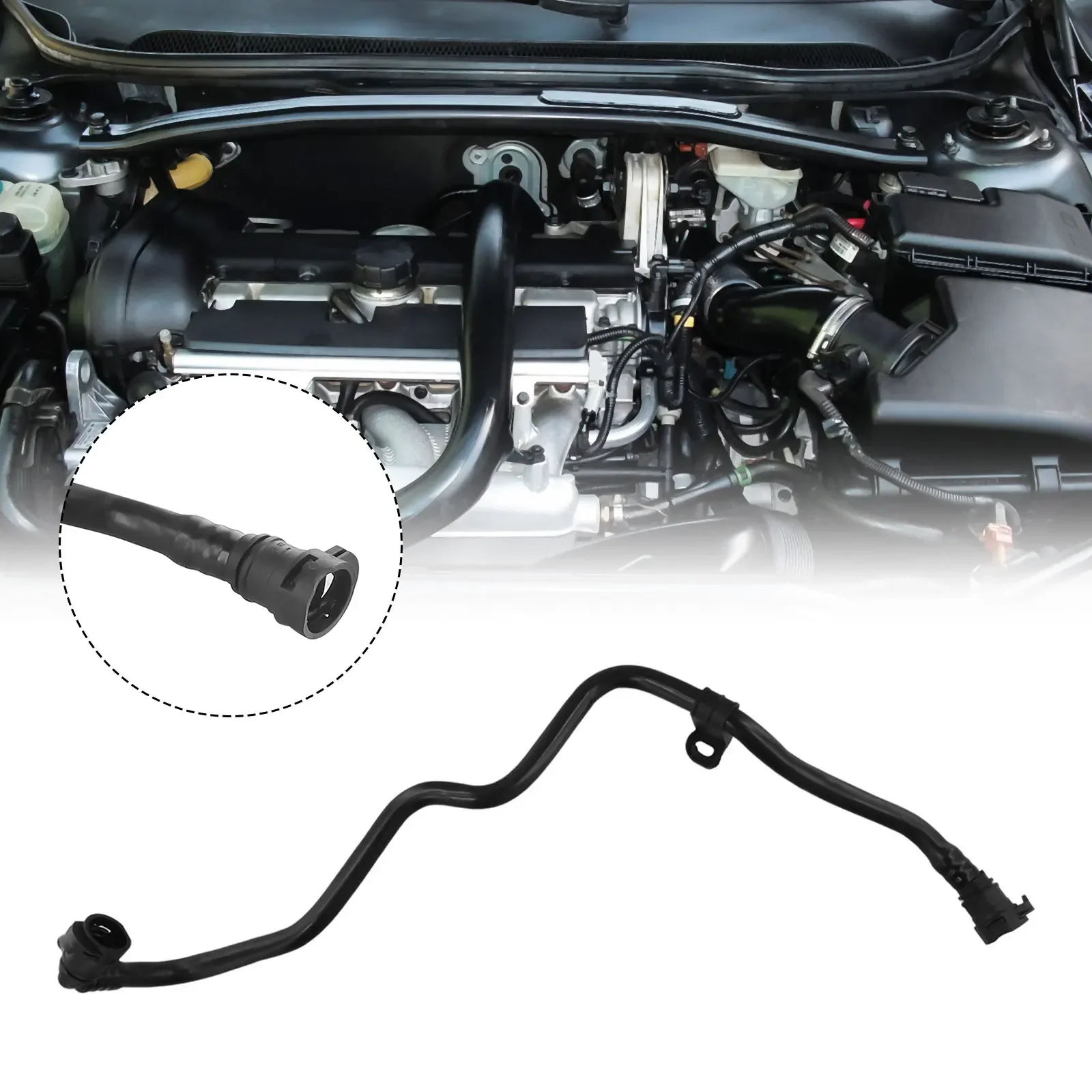 Car-Lower-Radiator-Coolant-Hose-Water-Tank-Radiator-Hose-For-Volvo-S60 ...