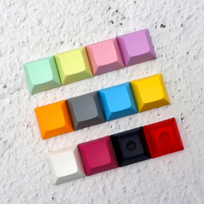 20PCS PBT Keycap DSA 1U Keycaps Colored Customized Keycap Set for ...