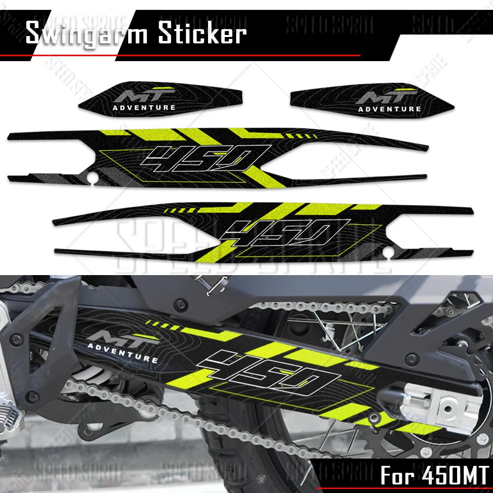 For CFMOTO CF Moto 450MT 450 MT Motorcycle Swingarm Sticker Rotating ...