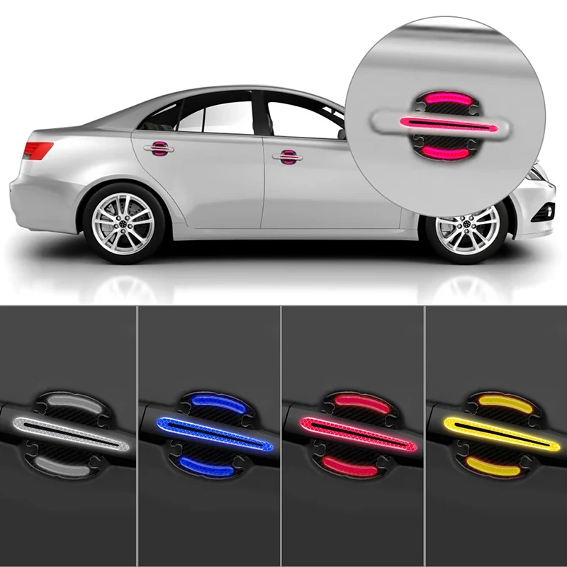 Universal-Car-Door-Handle-Sticker-Decal-Warning-Reflective-Tape ...