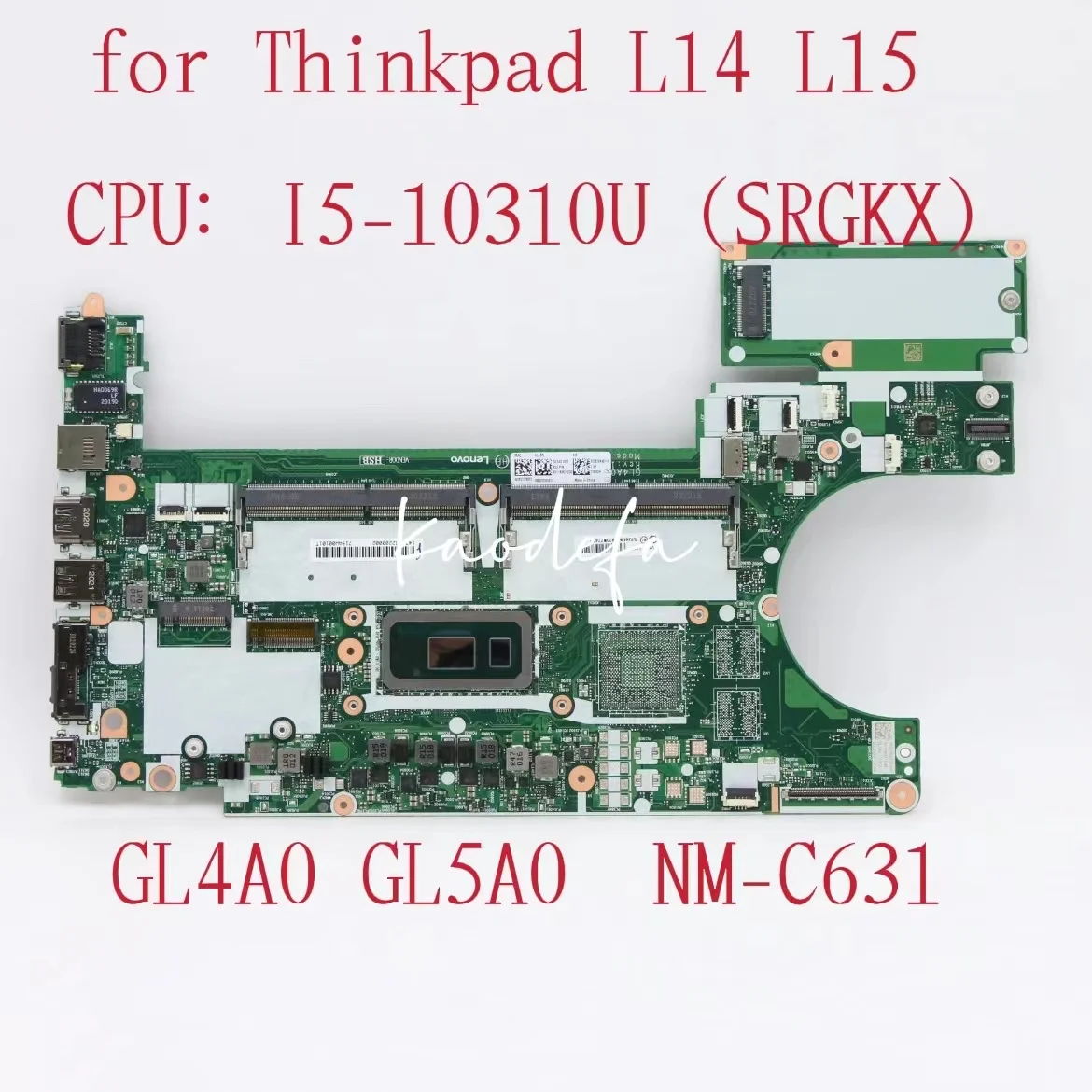 Nm-c631 L14 (type 20u1, 20u2) Mainboard L15 (type 20u3, 20u4)laptop ...