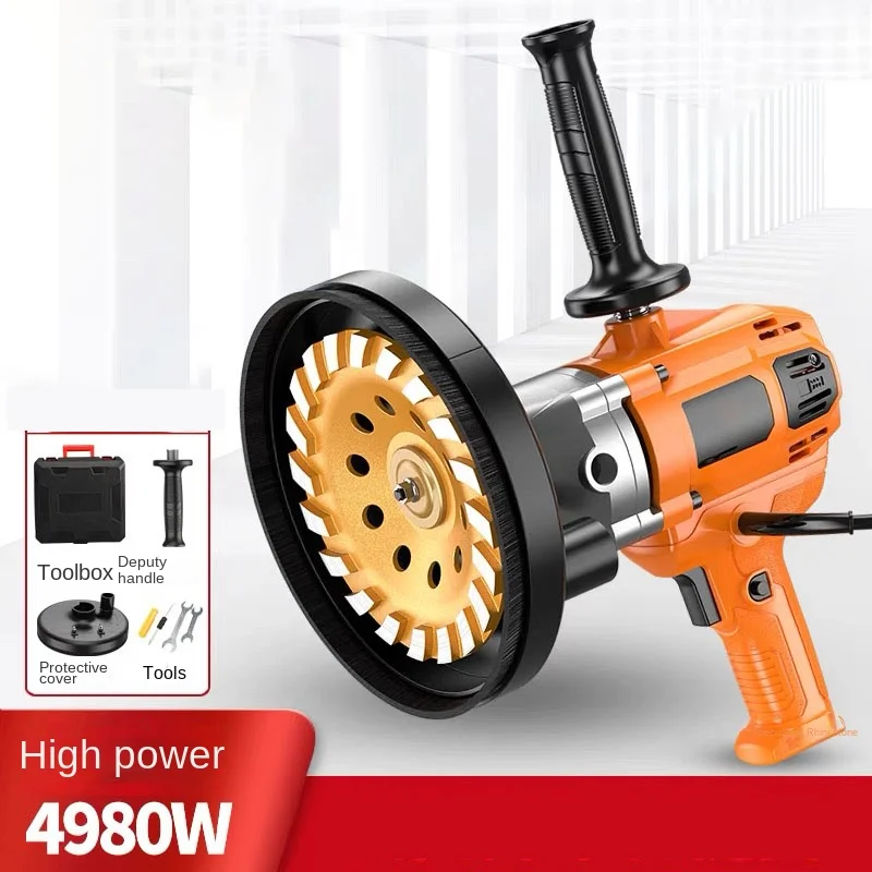 4980W-High-power-concrete-grinder-wall-and-floor-joint-cement-block ...