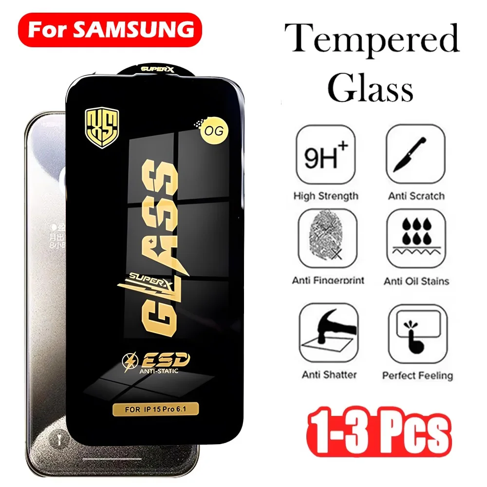 OG ESD Screen Protector For Samsung S25 Ultra S24 FE S22 S23 S21 A56 ...