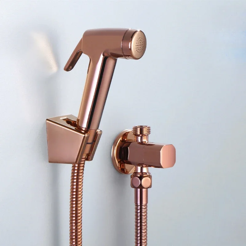 Handheld-Bidet-Sprayer-Brushed-Gold-Shattaf-Shower-Head-Kit-with-Copper ...