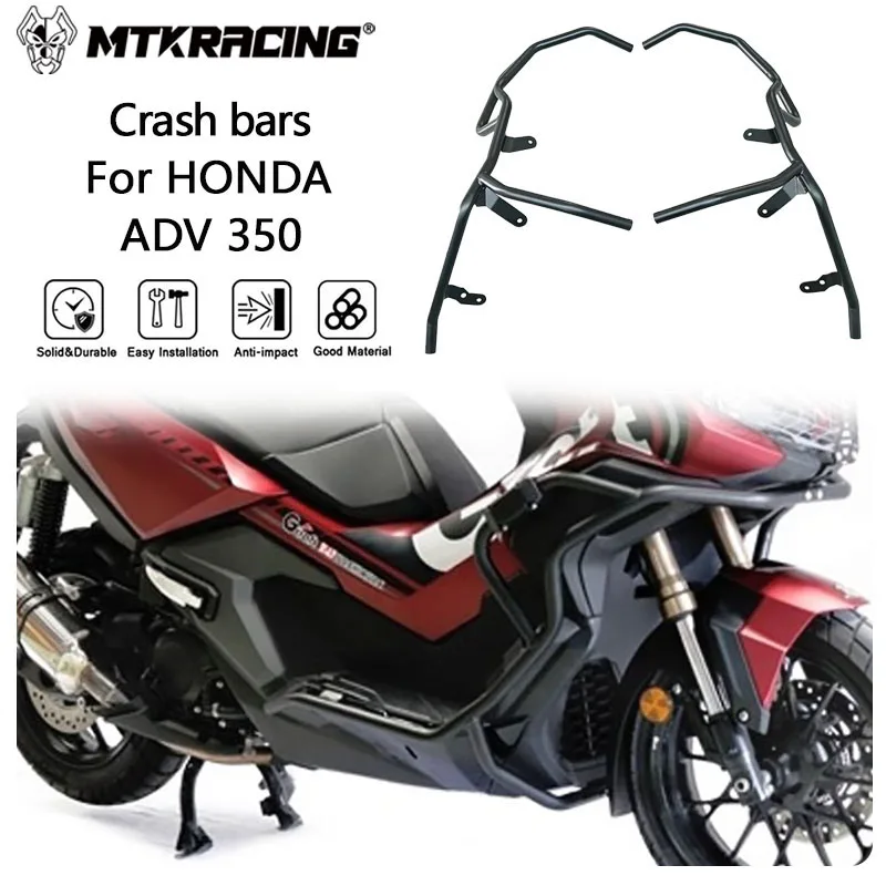 MTKRACING-Crash-bars-For-HONDA-ADV-350-2022-2024-Engine-Bumper-Guard ...