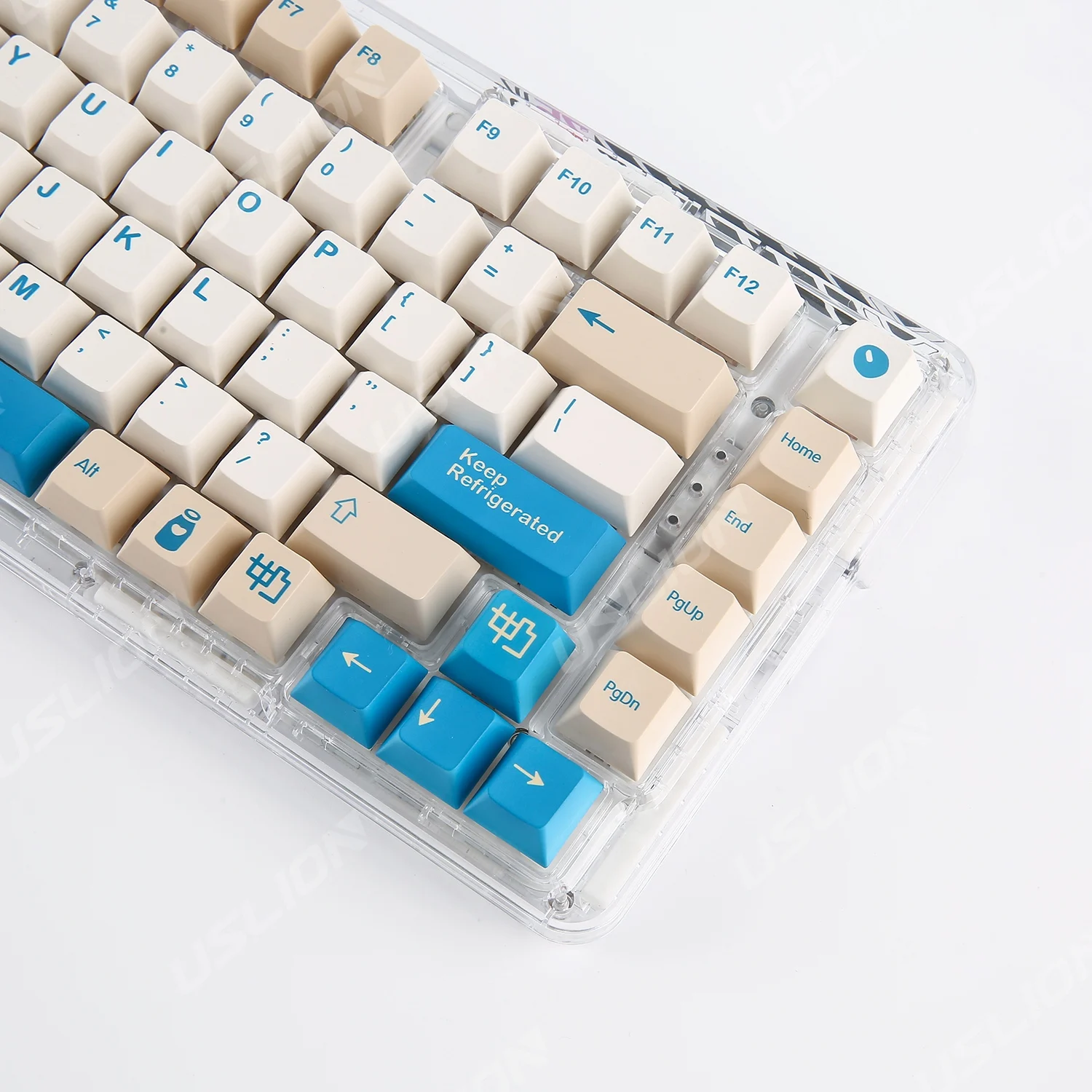 134Keys Keyboard Replacement Key Cap Keycaps PBT Dye Sublimation ...