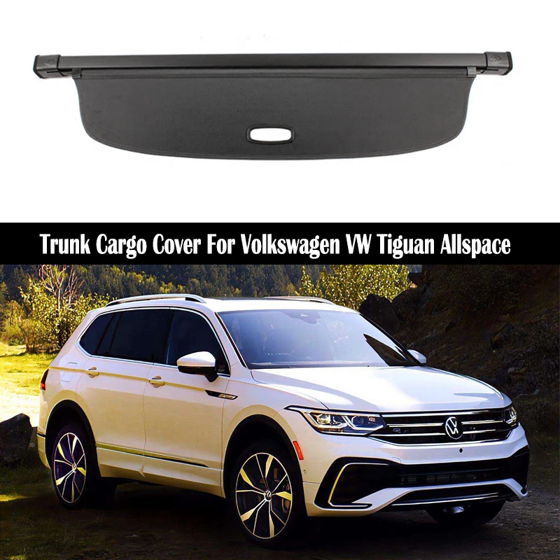 Trunk-Cargo-Cover-For-Volkswagen-VW-Tiguan-Allspace-2018-2022-Security ...