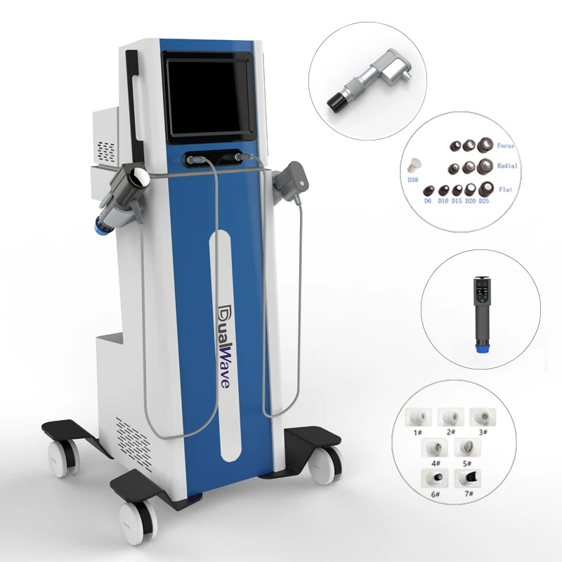 Professional Double Wave High 2 In 1 Ed Treatment Relieve Pain Physical ...
