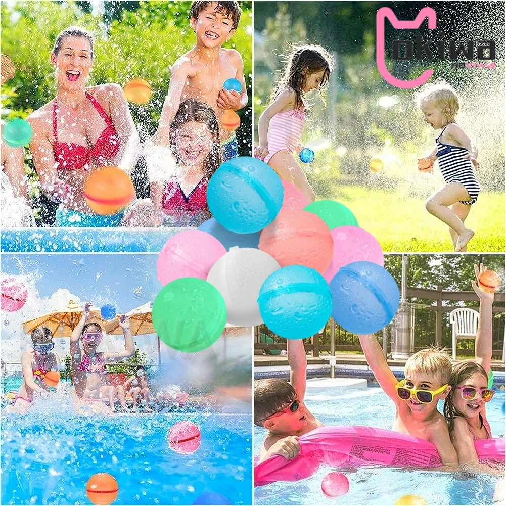 Reusable-Water-Balloons-Summer-Toy-Bomb-Splash-Silicone-Balls-Outdoor ...